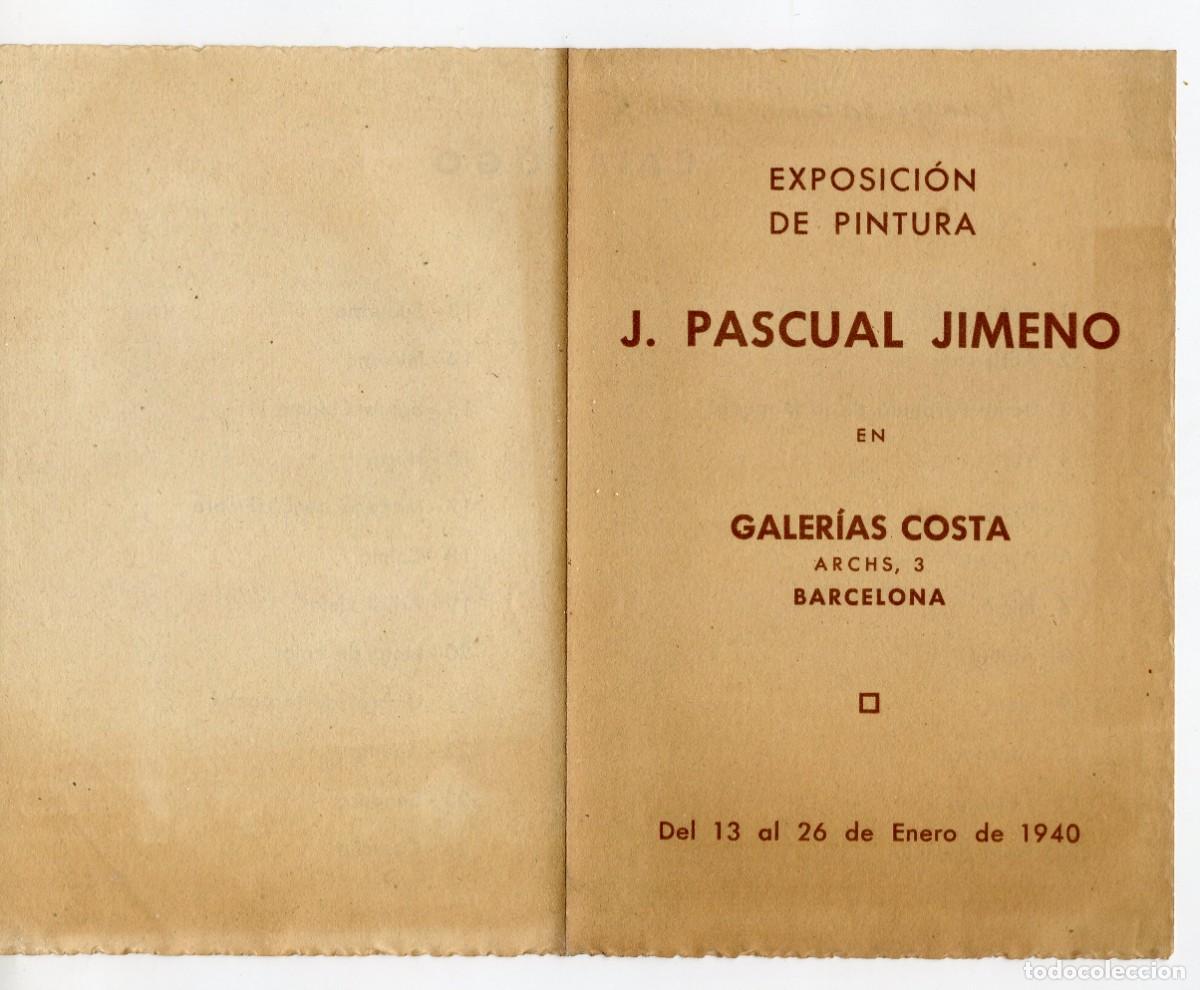 catálogo exposición de pinturas de joan pascual - Compra venta en ...