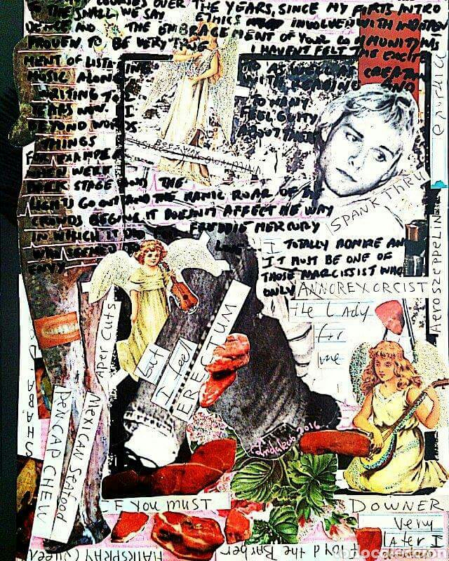 nirvana. kurt cobain collage - Comprar Dibujos Contemporáneos siglo XX ...
