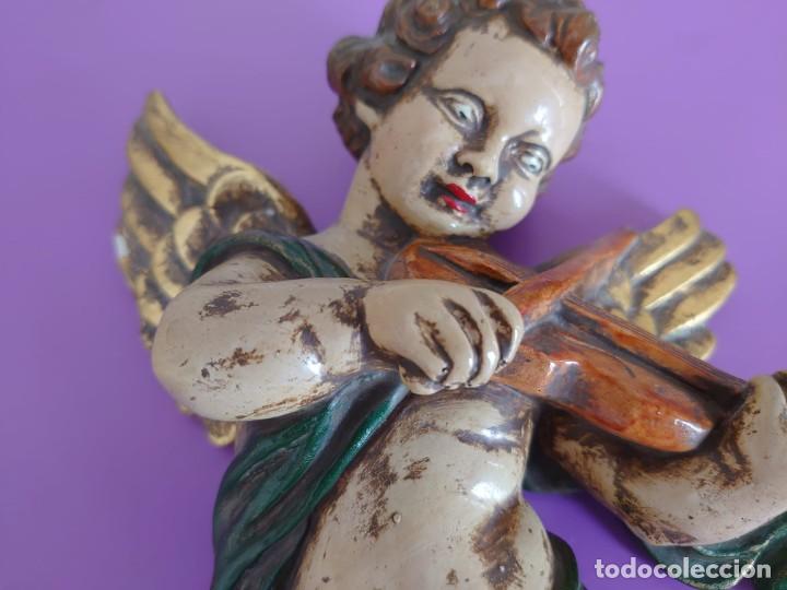 escultura angel con violin escayola - Comprar Esculturas de Alabastro ...