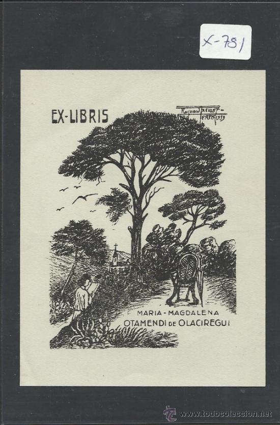 ex-libris - maria magdalena otamendi de olacire - Comprar Exlibris ...