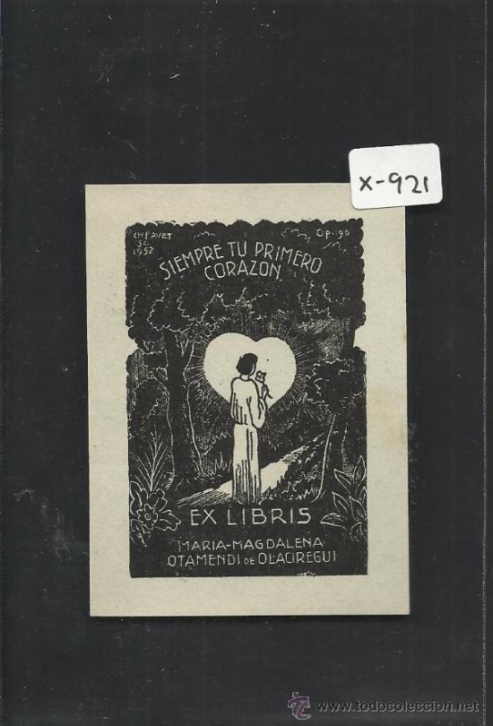 ex libris - maria magdalena otamendi de olaci - Comprar Exlibris ...