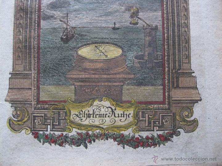 emblema barroco: faro y brújula,1680 - Comprar Grabados Antiguos | Arte ...
