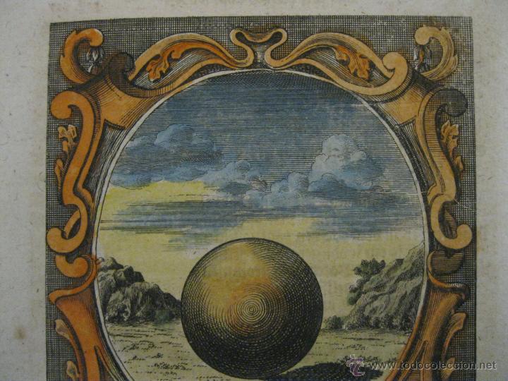 emblema barroco: esfera, 1680 - Comprar Grabados Antiguos | Arte en ...