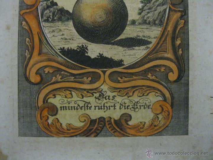 emblema barroco: esfera, 1680 - Comprar Grabados Antiguos | Arte en ...