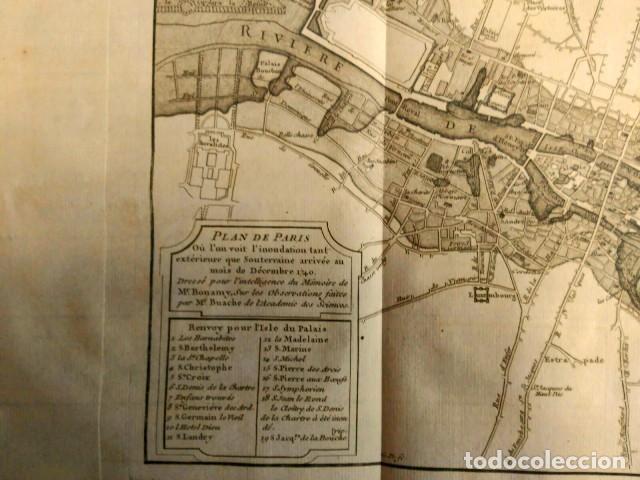 plano de parís - 1751 - grabado original - inun - Comprar Grabados ...