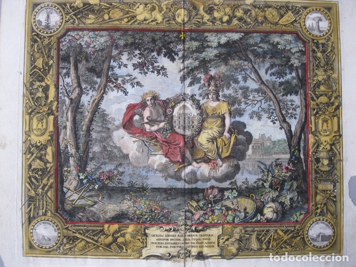 emblema barroco y alegoría mitológica, 1687. j. - Comprar Grabados ...