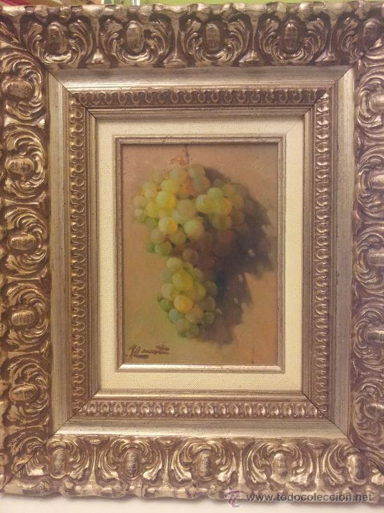 oleo sobre tela, uvas del pintor de las uvas hu - Comprar Pintura al ...