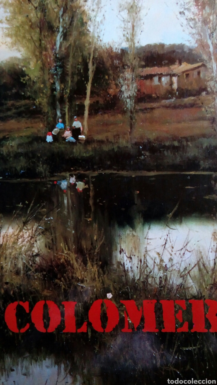 paisaje de josep colomer, óleo sobre lienzo 55 - Comprar Pintura al ...