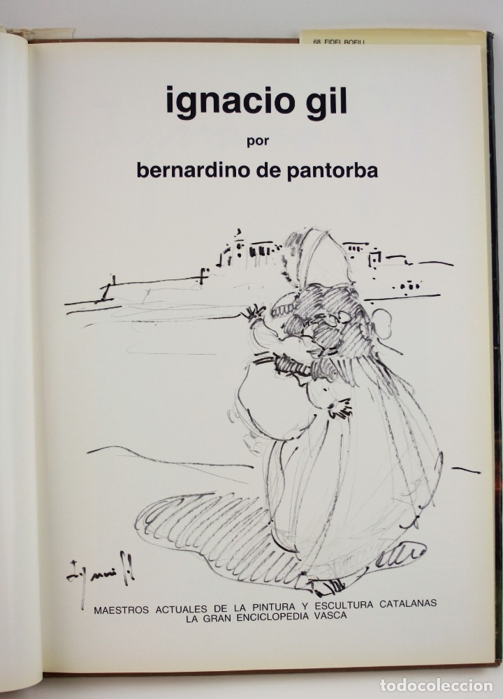 ignacio gil, lote de 4 pinturas y libro con ded - Comprar Pintura al ...