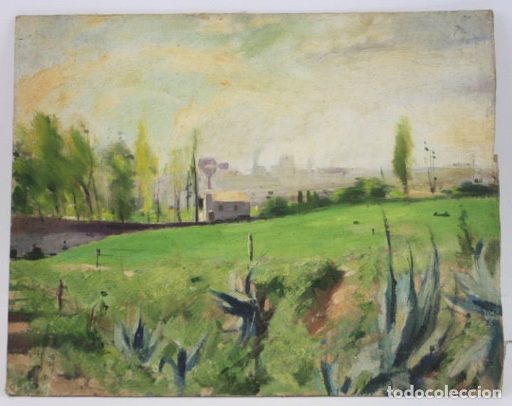 ignacio gil, lote de 4 pinturas y libro con ded - Comprar Pintura al ...
