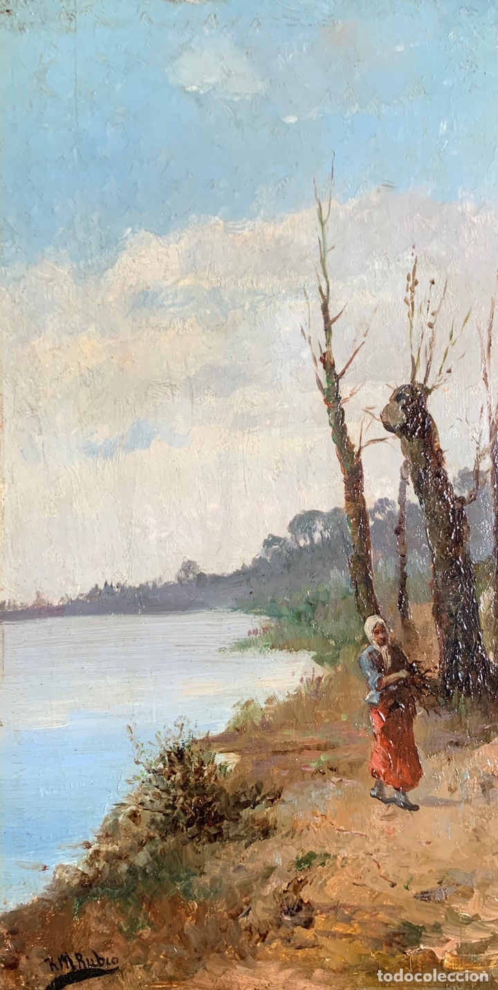 ramón muñoz rubio (jaén, 1867 -madrid, 1910) - Comprar Pintura al Óleo ...