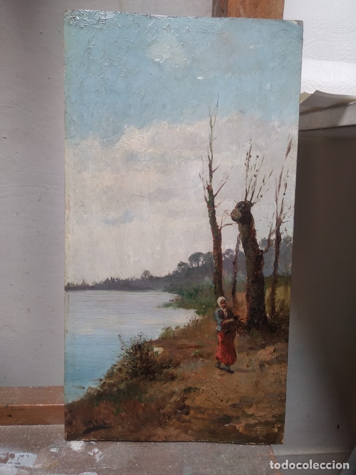 ramón muñoz rubio (jaén, 1867 -madrid, 1910) - Comprar Pintura al Óleo ...