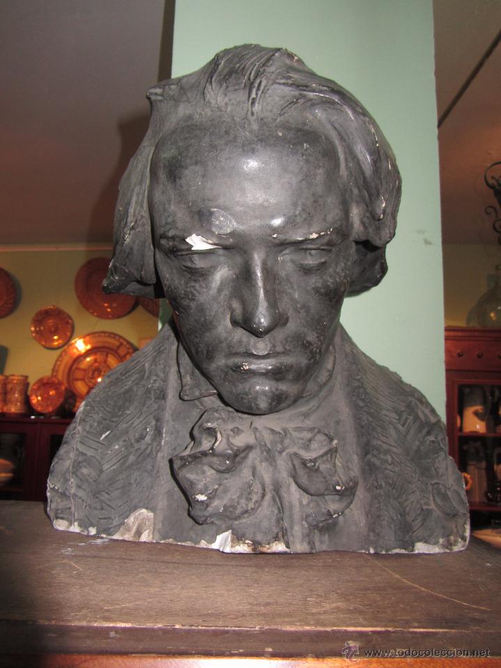 escultura - busto de beethoven - vicente navarr - Comprar en ...