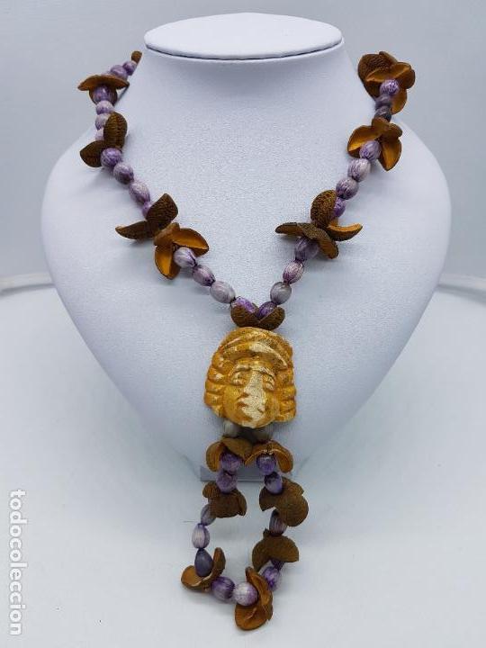 raro collar antiguo indígena sudamericano reali - Comprar Collares de ...
