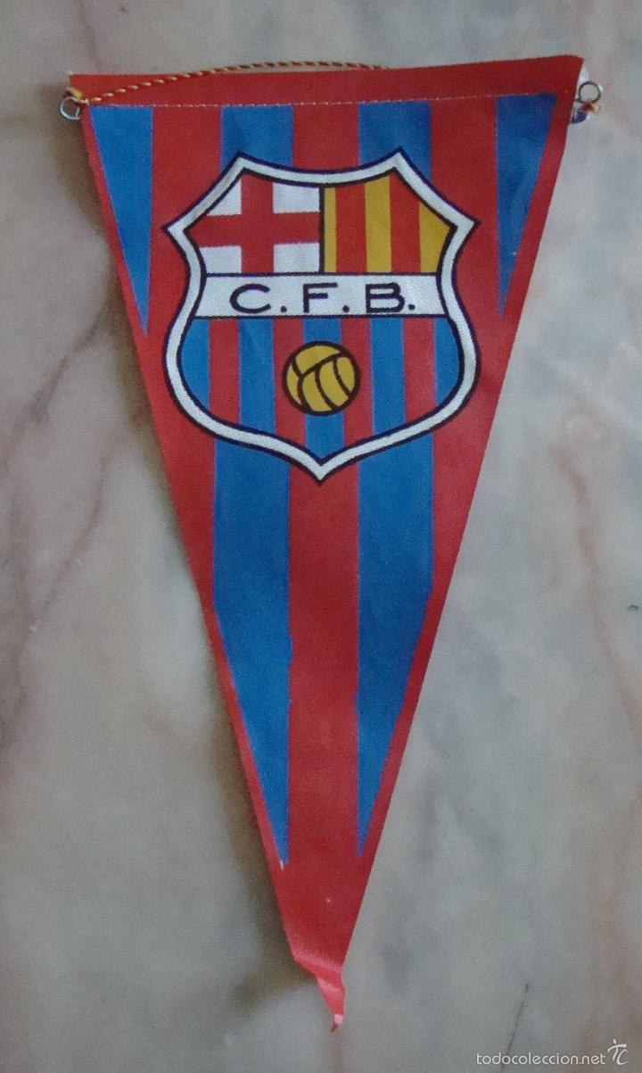 (tc-3) banderin futbol club barcelona obsequio - Comprar Banderas y ...