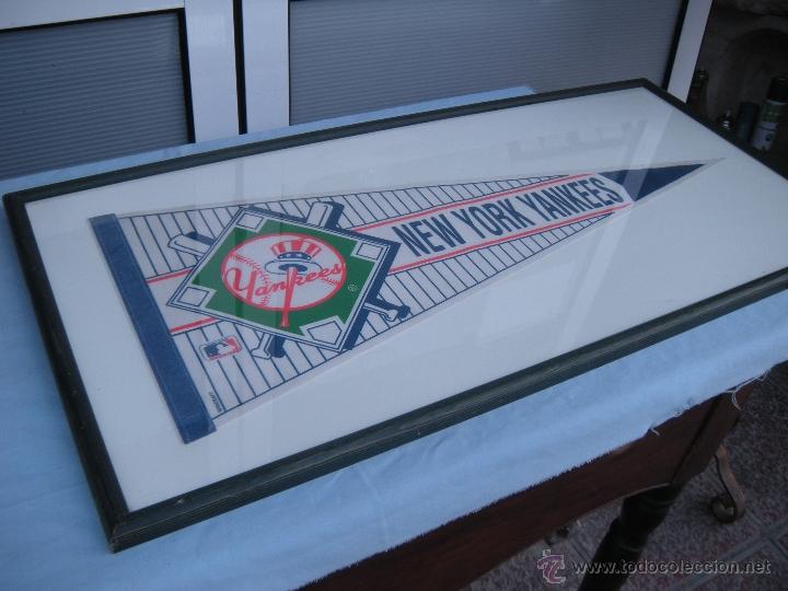 beisbol.gran banderin enmarcado new york yankee - Comprar en ...