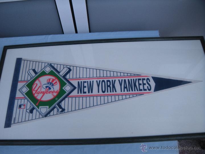 beisbol.gran banderin enmarcado new york yankee - Comprar en ...