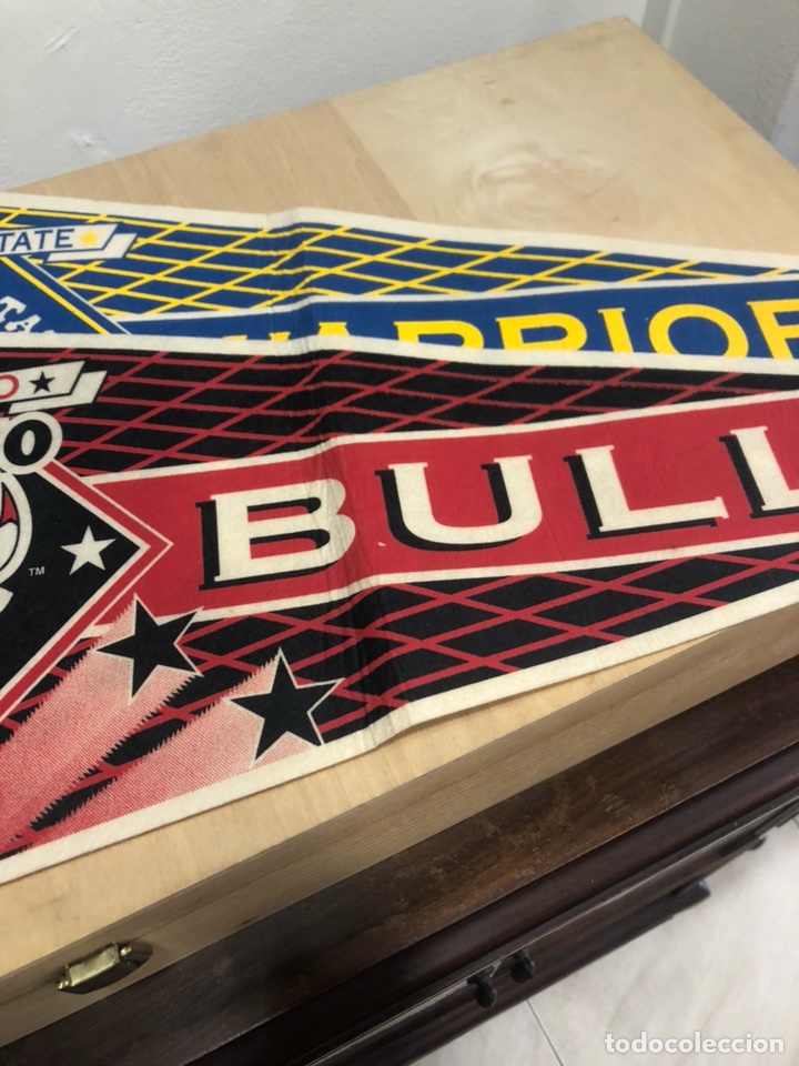 lote de 4 banderines gran tamaño, oficiales nba - Comprar en ...