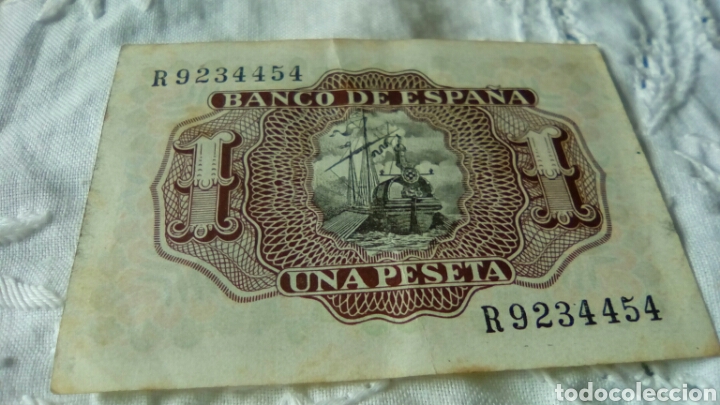 1 peseta marques de santa cruz---22 julio 1953- - Comprar Billetes ...