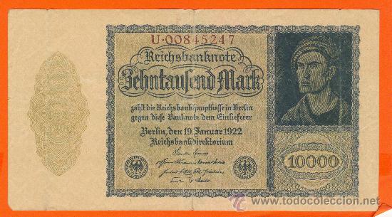 1000 marcos alemanes 1922. mbc - Comprar Billetes Internacionales ...
