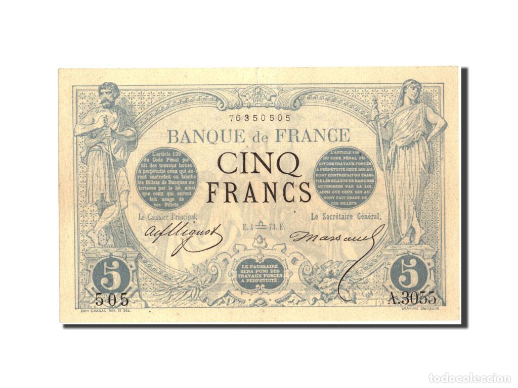 [#210467] billete, francia, 5 francs, 5 f 1871- - Compra venta en ...