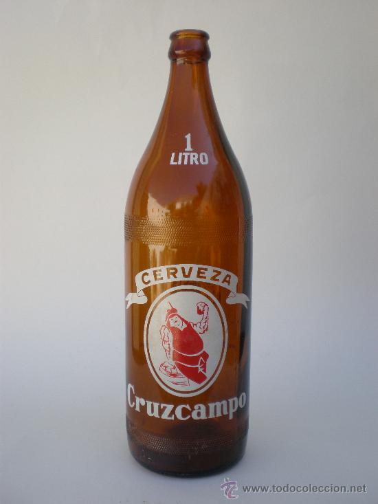 botella cerveza *cruzcampo* 1lt. -mod-1- revers - Comprar Botellas ...