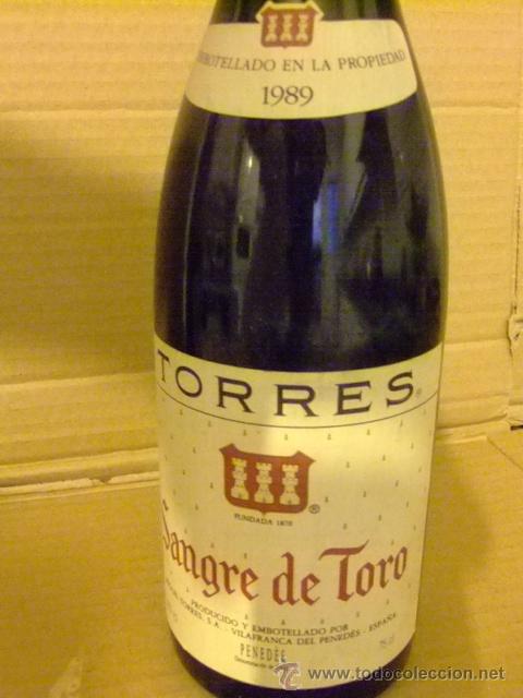 botella de vino torres vino tinto - Comprar Botellas antiguas en ...