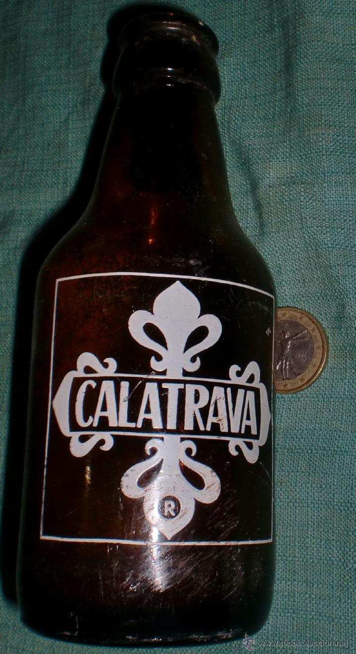 botella de cerveza calatrava un quinto serigraf - Comprar Botellas ...