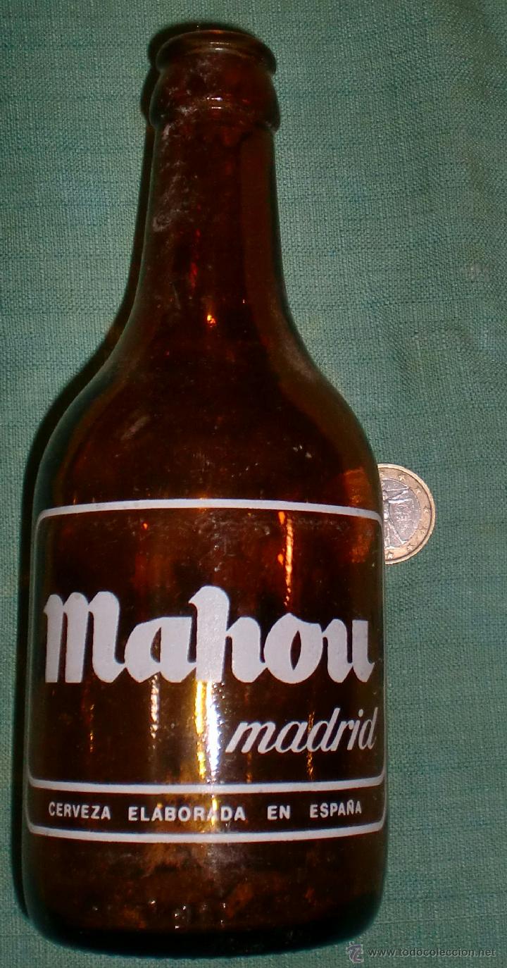 botella de cerveza mahou madrid un tercio serig - Comprar Botellas ...