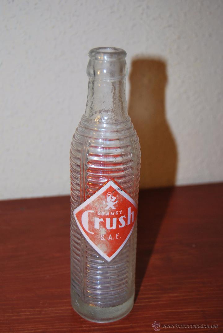 botella de orange crush - s.a.e. - naranjada - - Comprar Botellas ...