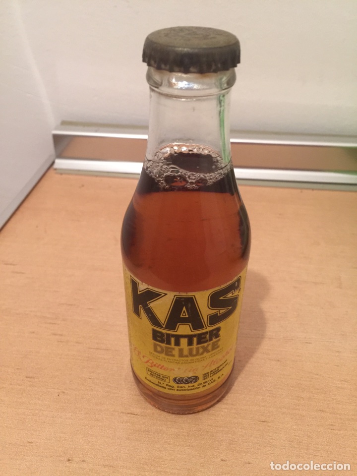 botellín // bitter kas deluxe // 1980-1985 // l - Comprar Botellas ...