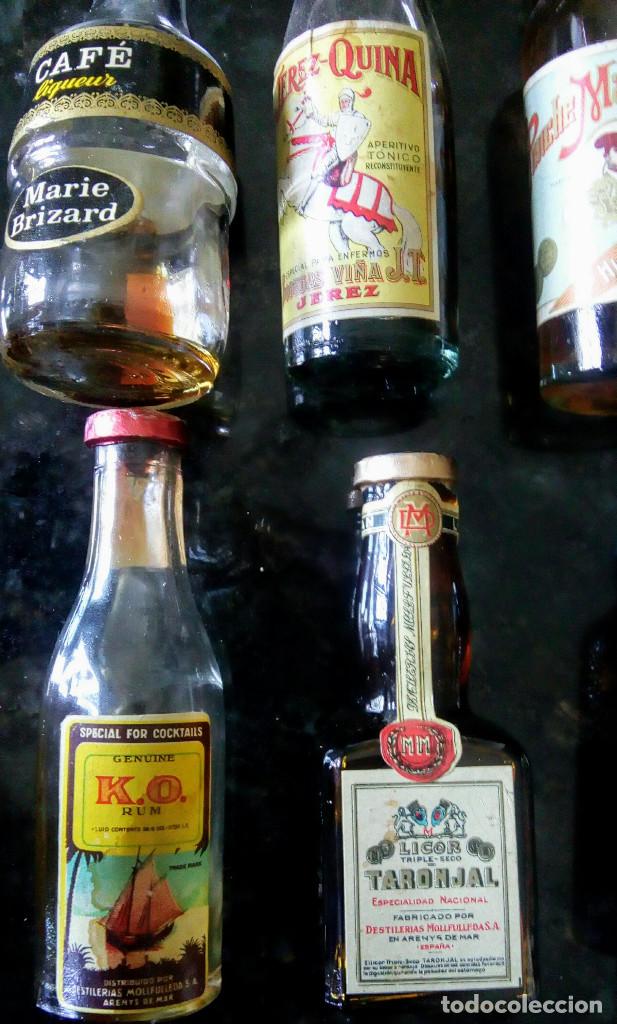 botellitas botellines miniaturas licores - Comprar Botellas antiguas en ...