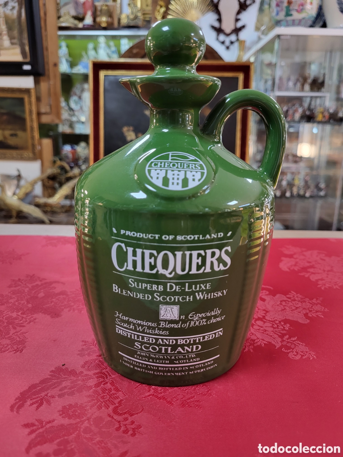Valores De Las Antiguas Botellas De Whisky Quaker Friendship.