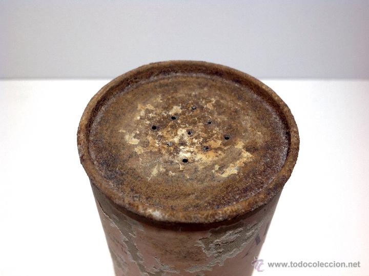antiguo bote de polvos talco de ausonia - Comprar Cajas antiguas y ...