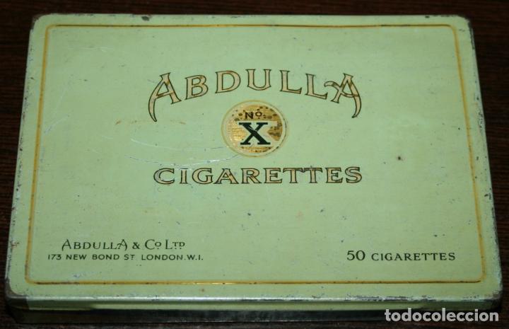 caja metálica abdulla cigarettes - 14x10x1.8 cm - Comprar Cajas ...