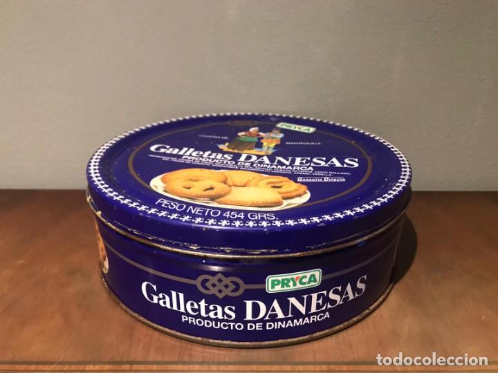 antigua caja galletas danesas pryca - Comprar Cajas antiguas y cajitas ...