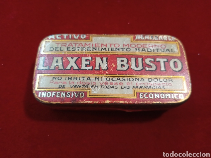 cajita laxen busto. - Buy Antique boxes and metal boxes on todocoleccion