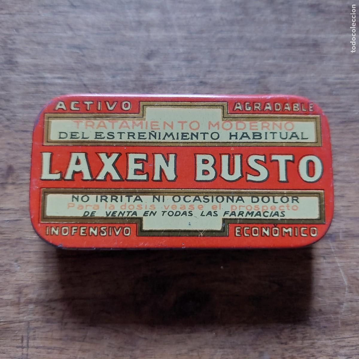 caja laxante laxen busto - Compra venta en todocoleccion
