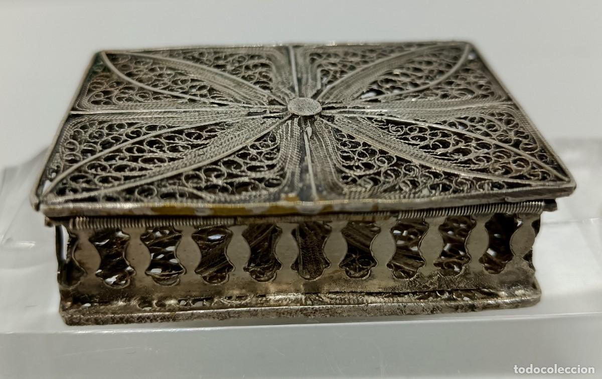 caja filigrana metal. - Compra venta en todocoleccion