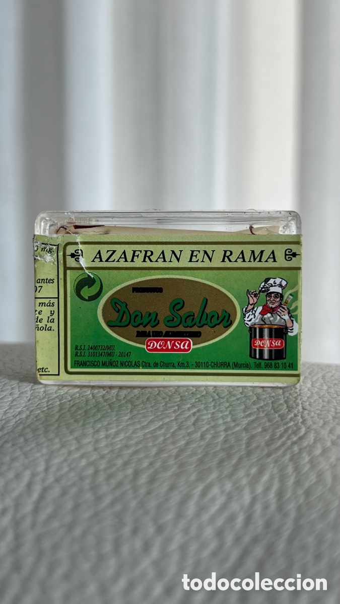 caja de azafrán en rama don sabor, el churra ( - Compra venta en ...