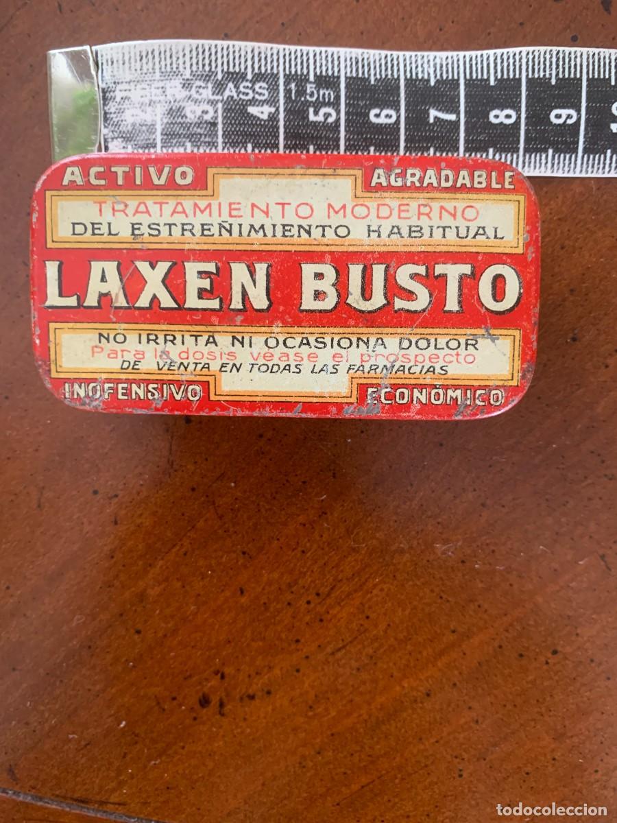 caja metálica farmacio laxen busto - Compra venta en todocoleccion