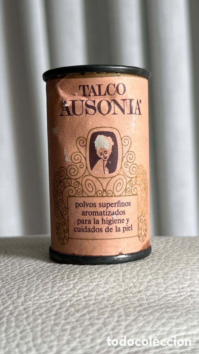 antiguo y pequeño bote de talco ausonia . origi - Compra venta en ...