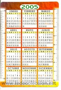 calendario año 2005. ciudad y puerto. ref. 11-0 - Comprar Calendarios ...