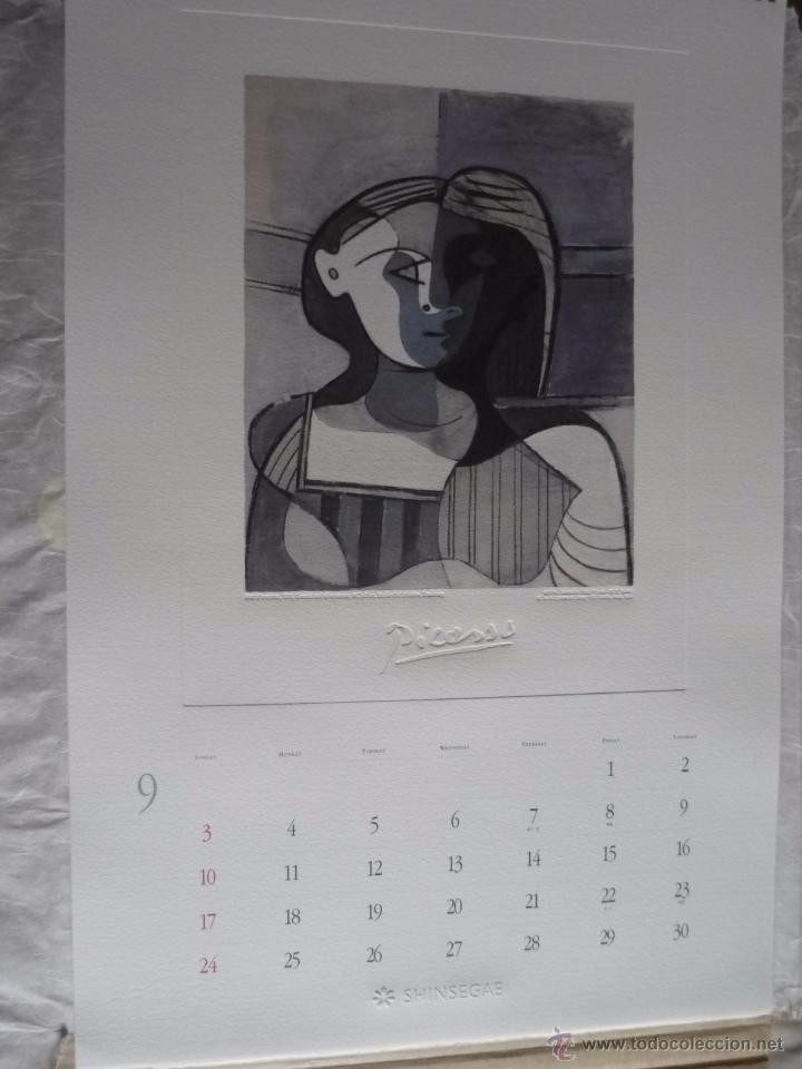 calendario the works of pablo picasso - Comprar Calendarios antiguos en ...