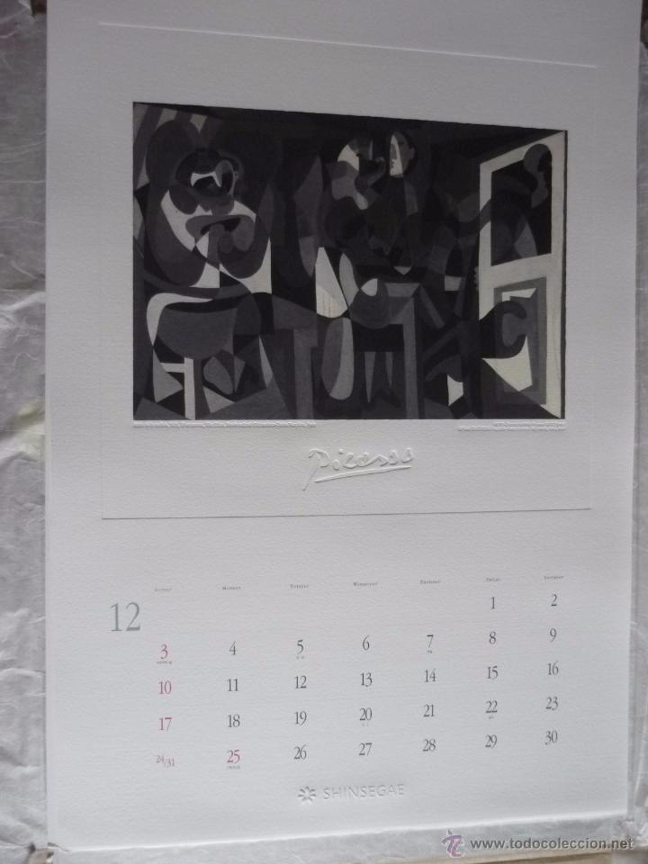 calendario the works of pablo picasso - Comprar Calendarios antiguos en ...