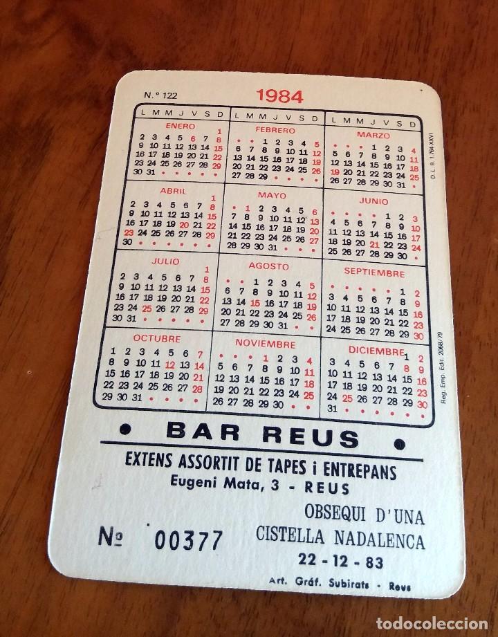 calendario de bolsillo - año 1984 - publicitari - Comprar Calendarios ...
