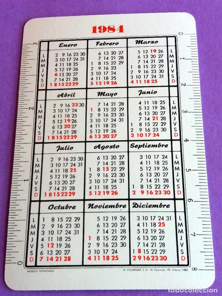 calendario - fournier - 1984 - caja postal (ver - Comprar Calendarios ...