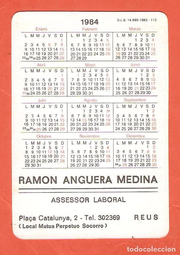 calendario de bolsillo de serie año 1984 pais - Comprar Calendarios ...