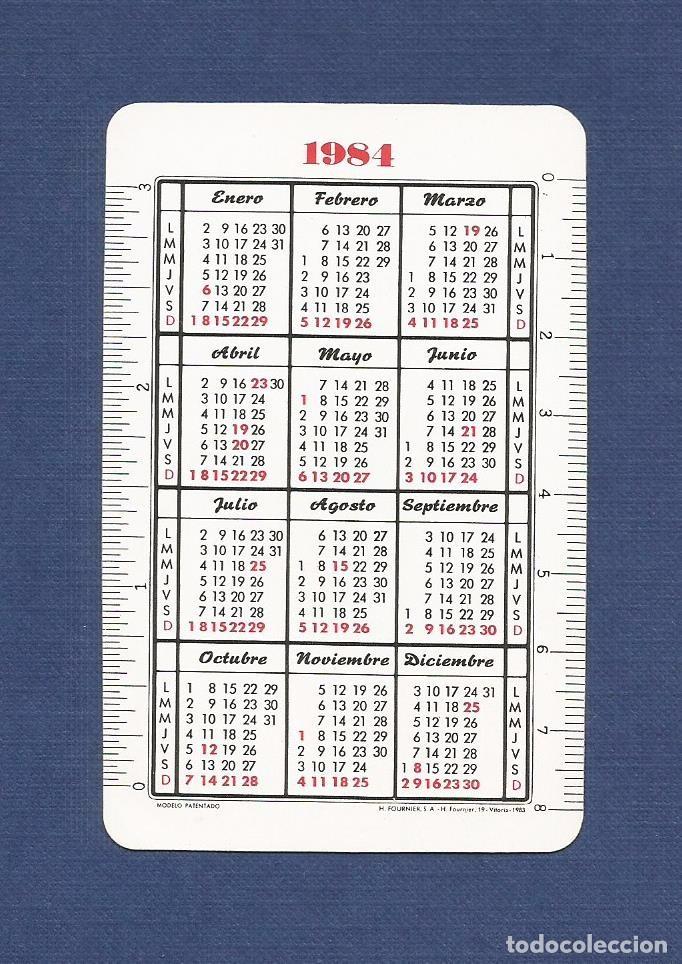 calendario de bolsillo fournier año 1984 - herm - Comprar Calendarios ...