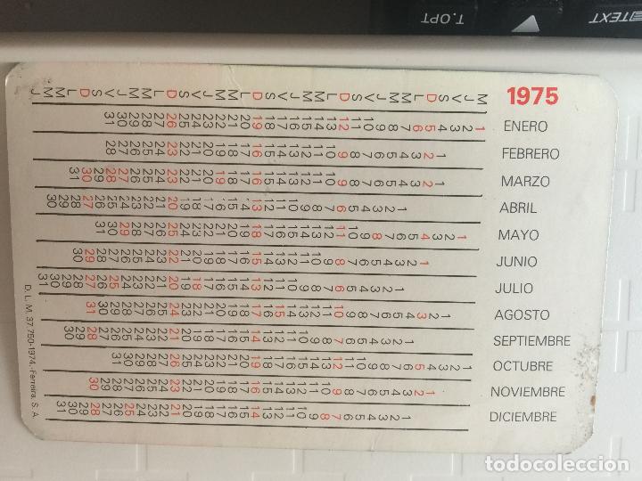 calendario de bolsillo 1975. publicidad. feria - Comprar Calendarios ...